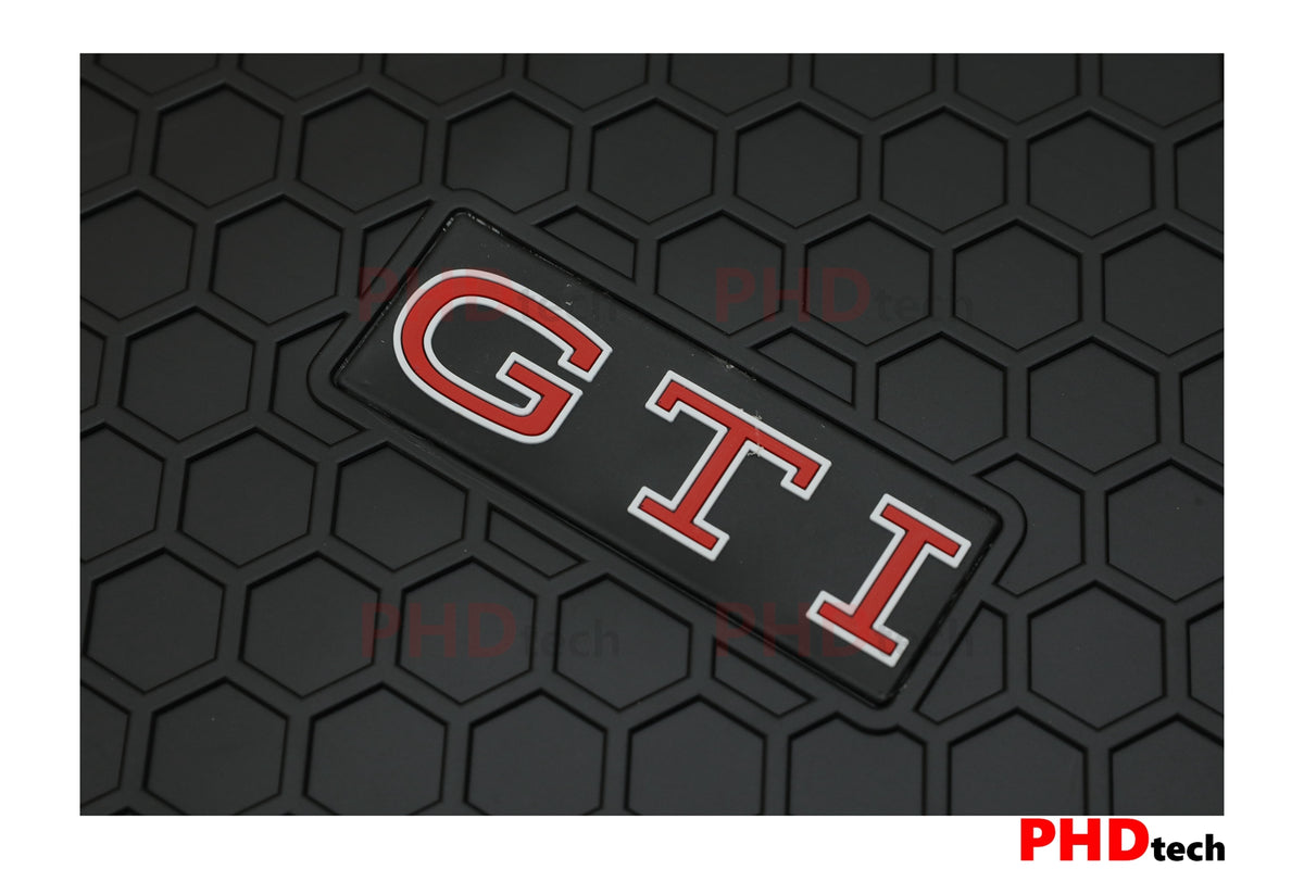 All Weather Rubber Car Floor Mats + Boot Liner Set fit VW Golf GTI MK8 ...