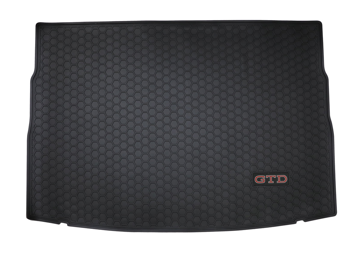 All Weather Rubber Car Boot Liner Set fit VW Golf GTD MK8 Volkswagen ...